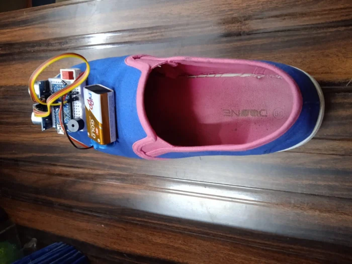 Smart shoe’s for Blind Person using Arduino – projectiot