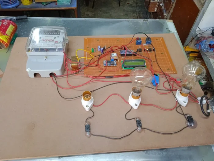 Prepaid Energy Meter with SMS Interfaced with Meter Tempering & Bypass ...