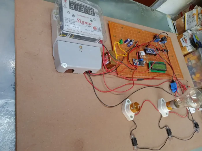 Prepaid Energy Meter with SMS Interfaced with Meter Tempering & Bypass ...