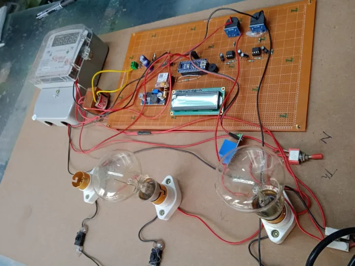 Prepaid Energy Meter with SMS Interfaced with Meter Tempering & Bypass ...