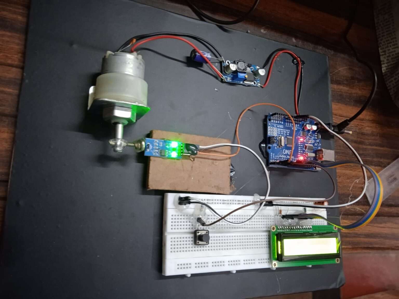 Motor Shaft Counter using Arduino – projectiot